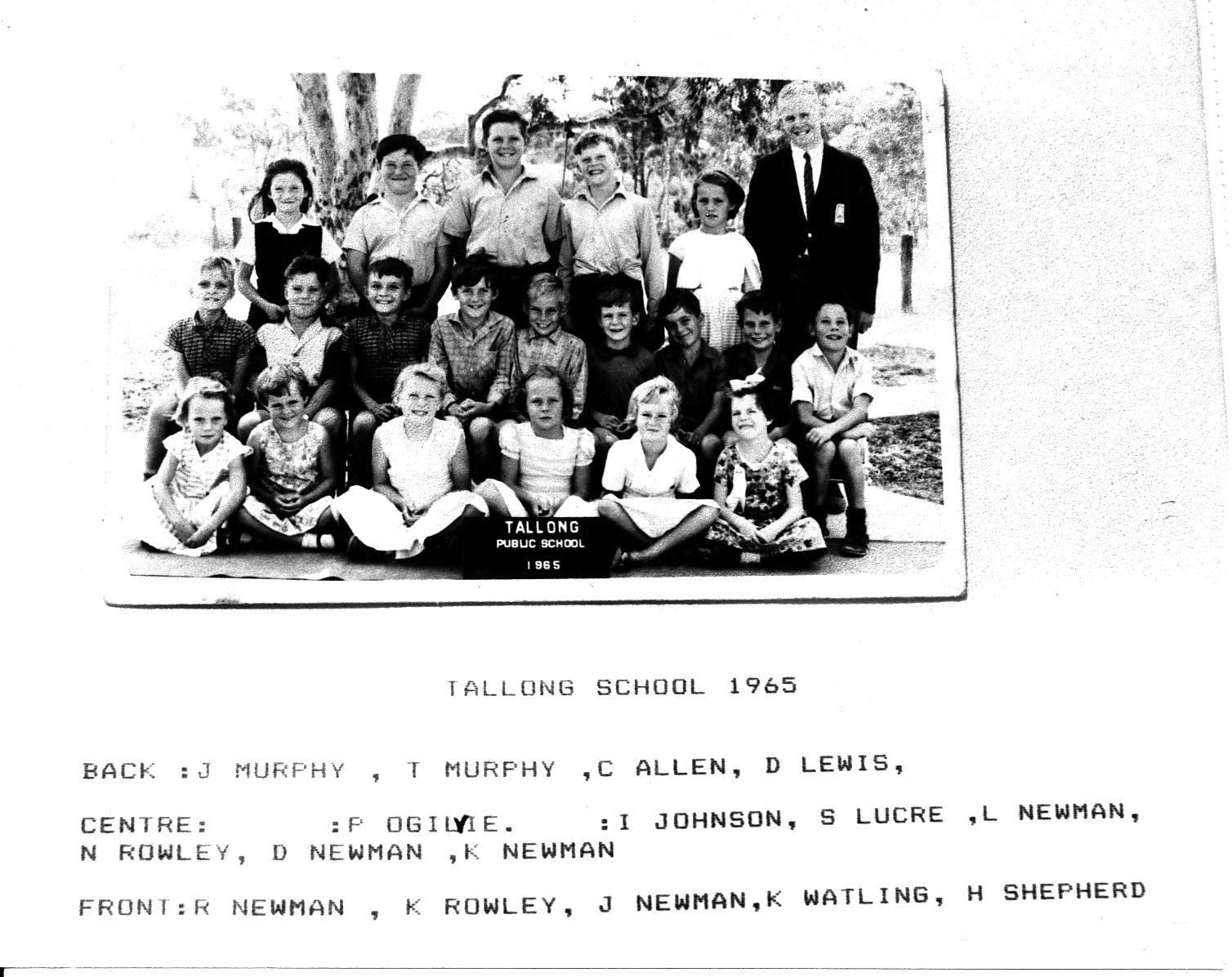 Tallong Public School History | Tallong, Southern Highlands, NSW – Home ...