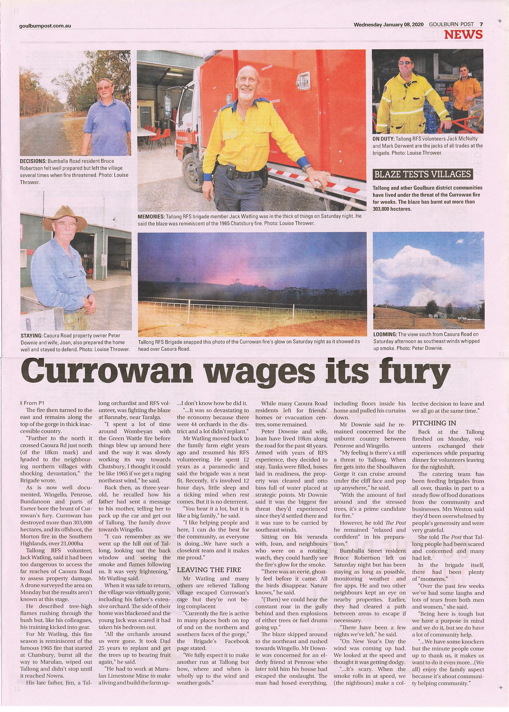 The 2019-2020 Fires and Floods in Tallong | Tallong, Southern Highlands ...